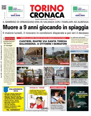 Edicola digitale | CronacaQui | 08/08/2025